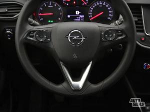 Blue Opel Crossland X 2020 in Vilnius, with an engine capacity of 1.20 L and mileage of 113 thousand km for 9499 €, photo 19 on AUTOMOTO.COM.LV