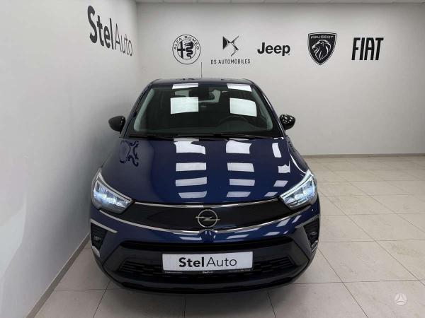 Blue Opel Crossland X 2021 in Vilnius, with an engine capacity of 1.20 L and mileage of 82 thousand km for 11990 €, photo 3 on AUTOMOTO.COM.LV