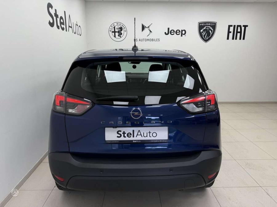 Zils Opel Crossland X 2021 Viļņa, ar dzinēja tilpumu 1.20 L un nobraukumu 82 tūkst. km par 11990 €, foto 8 vietnē AUTOMOTO.COM.LV