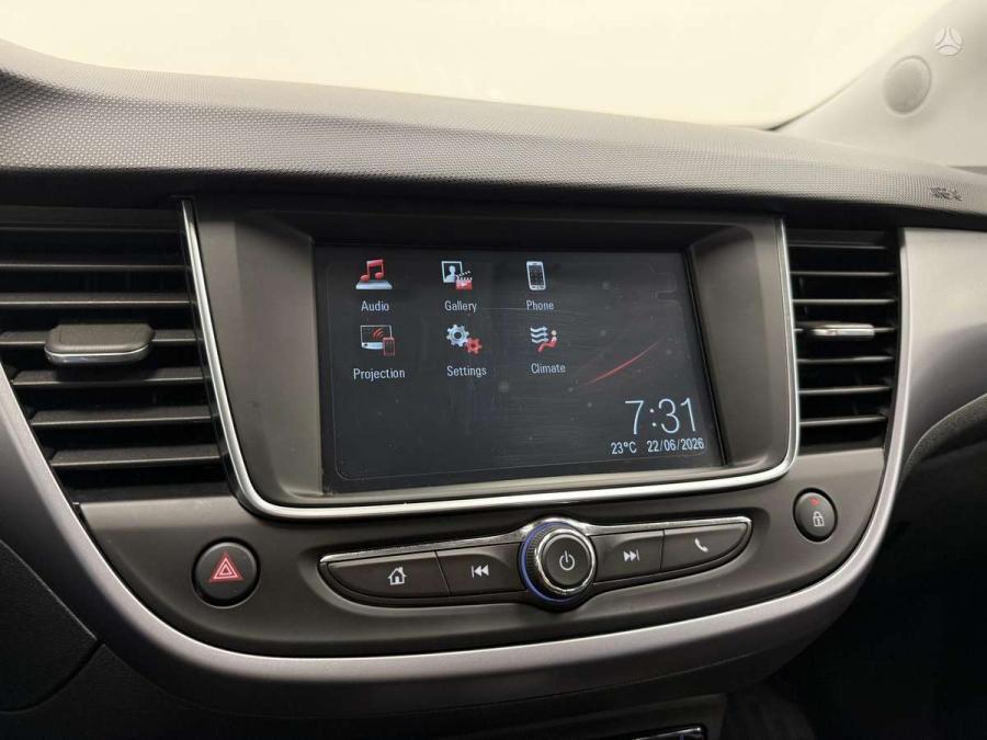 Zils Opel Crossland X 2021 Viļņa, ar dzinēja tilpumu 1.20 L un nobraukumu 82 tūkst. km par 11990 €, foto 20 vietnē AUTOMOTO.COM.LV