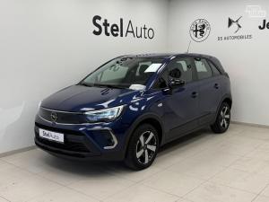 Blue Opel Crossland X 2021 in Vilnius, with an engine capacity of 1.20 L and mileage of 82 thousand km for 11990 €, photo  on AUTOMOTO.COM.LV