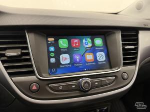 Blue Opel Crossland X 2021 in Vilnius, with an engine capacity of 1.20 L and mileage of 82 thousand km for 11990 €, photo 18 on AUTOMOTO.COM.LV