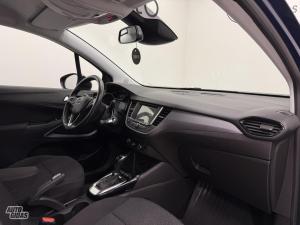 Blue Opel Crossland X 2021 in Vilnius, with an engine capacity of 1.20 L and mileage of 82 thousand km for 11990 €, photo 24 on AUTOMOTO.COM.LV