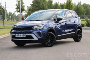 Blue Opel Crossland X 2021 in Jelgava, with an engine capacity of 1.20 L and mileage of 0 thousand km for 13350 €, photo  on AUTOMOTO.COM.LV