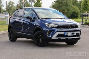 Blue Opel Crossland X 2021 in Jelgava, with an engine capacity of 1.20 L and mileage of 0 thousand km for 13350 €, photo 4 on AUTOMOTO.COM.LV