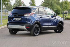 Blue Opel Crossland X 2021 in Jelgava, with an engine capacity of 1.20 L and mileage of 0 thousand km for 13350 €, photo 5 on AUTOMOTO.COM.LV