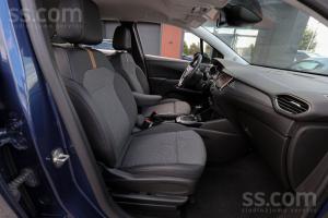 Blue Opel Crossland X 2021 in Jelgava, with an engine capacity of 1.20 L and mileage of 0 thousand km for 13350 €, photo 13 on AUTOMOTO.COM.LV