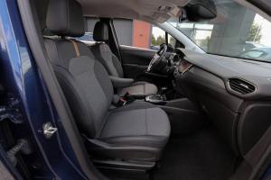 Blue Opel Crossland X 2021 in Jelgava, with an engine capacity of 1.20 L and mileage of 28 thousand km for 13350 €, photo 13 on AUTOMOTO.COM.LV