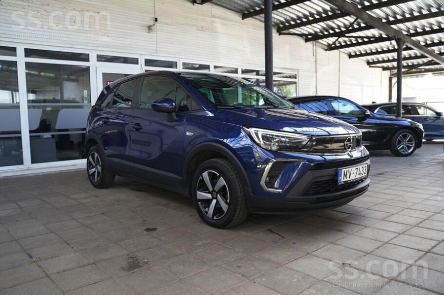 Синий Опель Crossland X 2021 в Рига, объемом двигателя 1.20 л и пробегом 128 тыс. км за 9990 €, фото 6 на AUTOMOTO.COM.LV