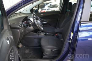 Синий Опель Crossland X 2021 в Рига, объемом двигателя 1.20 л и пробегом 128 тыс. км за 9990 €, фото 10 на AUTOMOTO.COM.LV