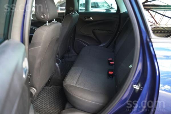 Blue Opel Crossland X 2021 in Riga, with an engine capacity of 1.20 L and mileage of 128 thousand km for 9990 €, photo 11 on AUTOMOTO.COM.LV