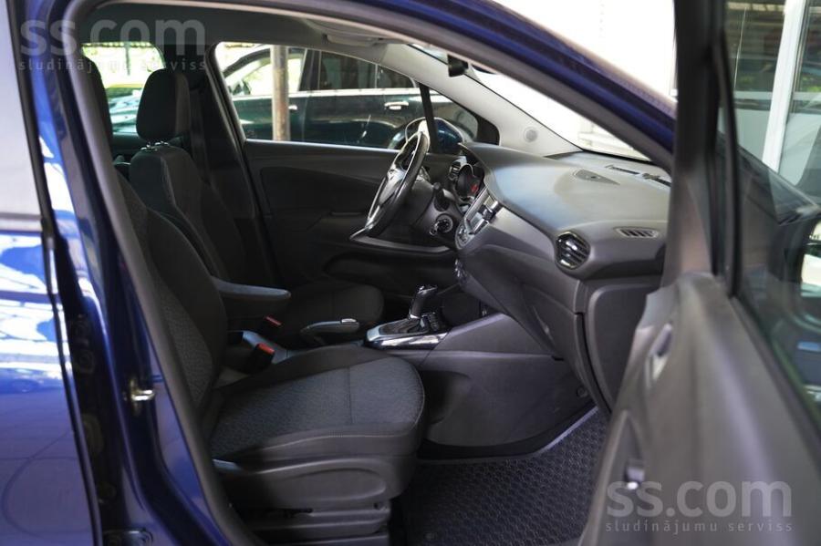 Синий Опель Crossland X 2021 в Рига, объемом двигателя 1.20 л и пробегом 128 тыс. км за 9650 €, фото 14 на AUTOMOTO.COM.LV