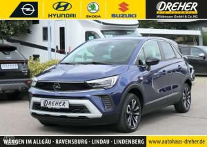 Zils Opel Crossland X 2023 Kauņa, ar dzinēja tilpumu 1.20 L un nobraukumu 13 tūkst. km par 23154 €, foto  vietnē AUTOMOTO.COM.LV