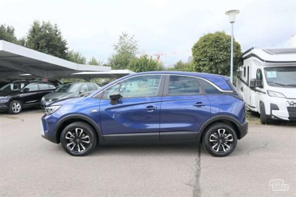 Blue Opel Crossland X 2023 in Kaunas, with an engine capacity of 1.20 L and mileage of 13 thousand km for 23154 €, photo 4 on AUTOMOTO.COM.LV