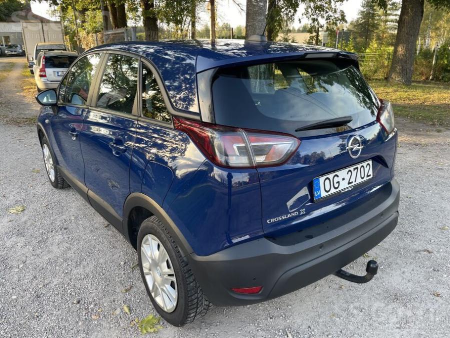 Zils Opel Crossland X 2019 Rīga, ar dzinēja tilpumu 1.20 L un nobraukumu 213 tūkst. km par 7990 €, foto 4 vietnē AUTOMOTO.COM.LV