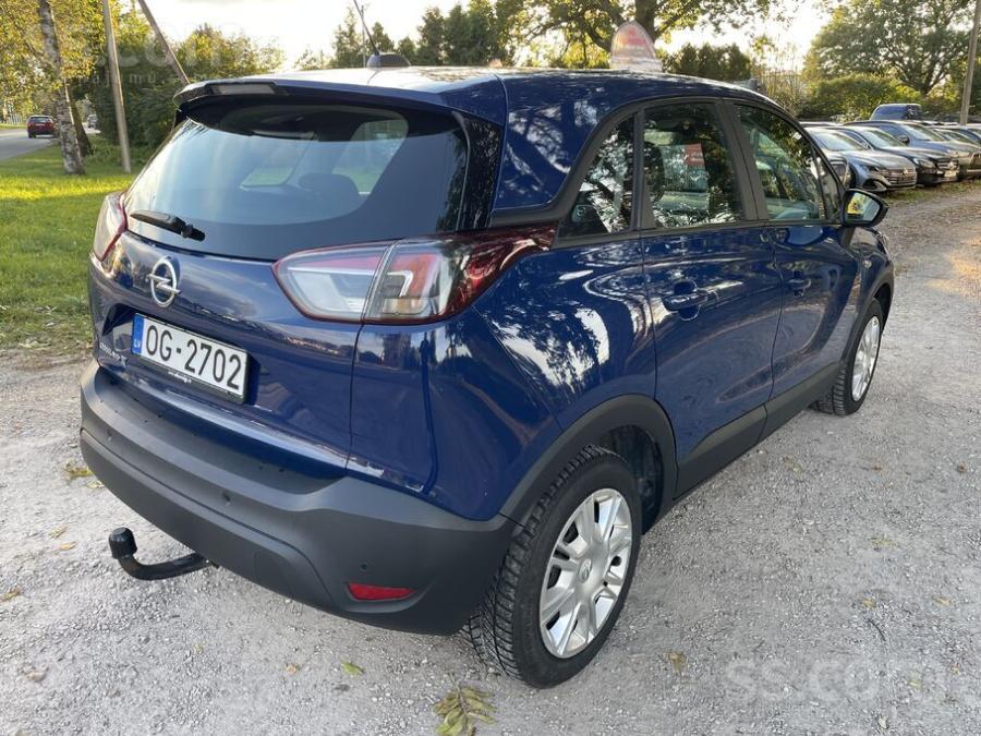 Zils Opel Crossland X 2019 Rīga, ar dzinēja tilpumu 1.20 L un nobraukumu 213 tūkst. km par 7990 €, foto 6 vietnē AUTOMOTO.COM.LV