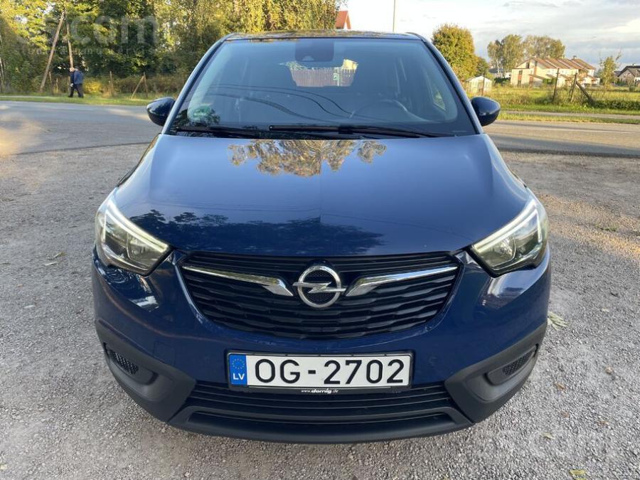Zils Opel Crossland X 2019 Rīga, ar dzinēja tilpumu 1.20 L un nobraukumu 213 tūkst. km par 7990 €, foto 9 vietnē AUTOMOTO.COM.LV