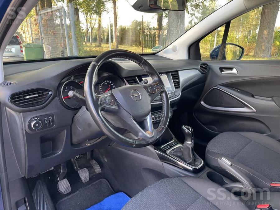 Zils Opel Crossland X 2019 Rīga, ar dzinēja tilpumu 1.20 L un nobraukumu 213 tūkst. km par 7990 €, foto 11 vietnē AUTOMOTO.COM.LV