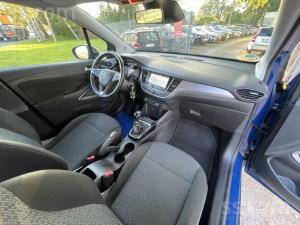 Zils Opel Crossland X 2019 Rīga, ar dzinēja tilpumu 1.20 L un nobraukumu 213 tūkst. km par 7990 €, foto 20 vietnē AUTOMOTO.COM.LV