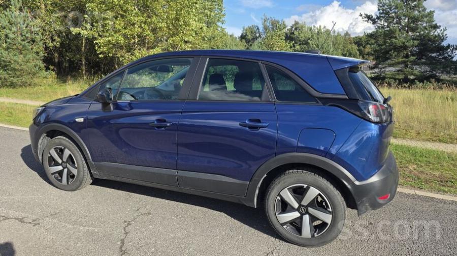 Zils Opel Crossland X 2021 Rīga, ar dzinēja tilpumu 1.20 L un nobraukumu 126 tūkst. km par 9000 €, foto 3 vietnē AUTOMOTO.COM.LV