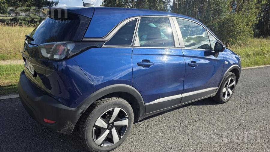 Zils Opel Crossland X 2021 Rīga, ar dzinēja tilpumu 1.20 L un nobraukumu 126 tūkst. km par 9000 €, foto 5 vietnē AUTOMOTO.COM.LV