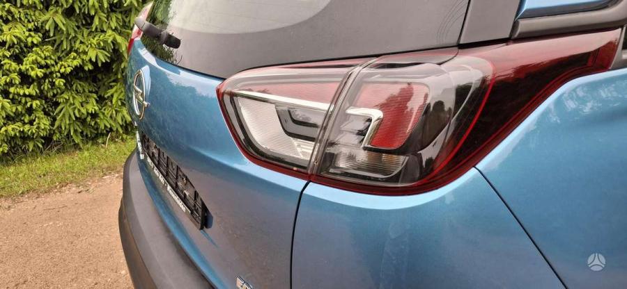 Zils Opel Crossland X 2017 Rokiškis, ar dzinēja tilpumu 1.20 L un nobraukumu 140 tūkst. km par 6100 €, foto 8 vietnē AUTOMOTO.COM.LV