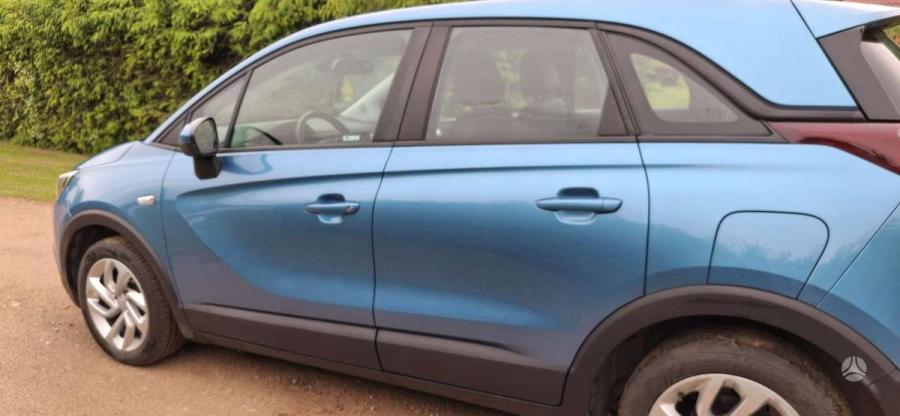 Zils Opel Crossland X 2017 Rokiškis, ar dzinēja tilpumu 1.20 L un nobraukumu 140 tūkst. km par 6100 €, foto 14 vietnē AUTOMOTO.COM.LV