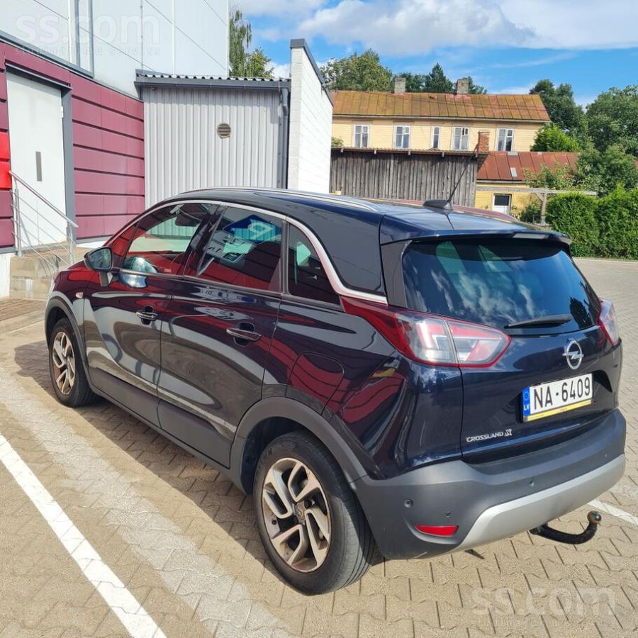 Zils Opel Crossland X 2018 Valmiera, ar dzinēja tilpumu 1.50 L un nobraukumu 174 tūkst. km par 9000 €, foto 1 vietnē AUTOMOTO.COM.LV