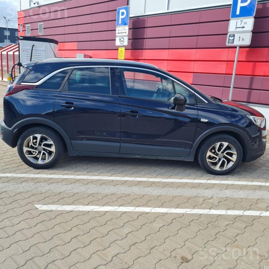 Zils Opel Crossland X 2018 Valmiera, ar dzinēja tilpumu 1.50 L un nobraukumu 174 tūkst. km par 9000 €, foto 4 vietnē AUTOMOTO.COM.LV