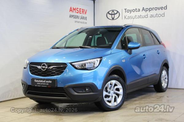 Zils Opel Crossland X 2020 Tallina, ar dzinēja tilpumu 1.20 L un nobraukumu 42 tūkst. km par 14990 €, foto 1 vietnē AUTOMOTO.COM.LV