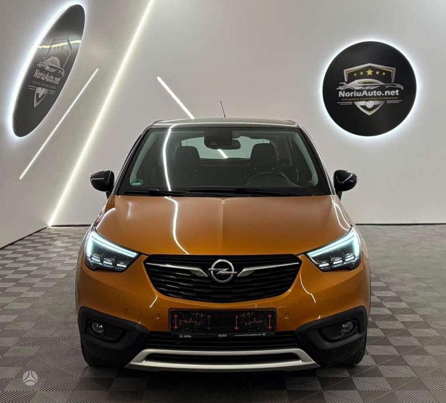 Brown Opel Crossland X 2017 in Marijampole, with an engine capacity of 1.20 L and mileage of 134 thousand km for 8750 €, photo 17 on AUTOMOTO.COM.LV