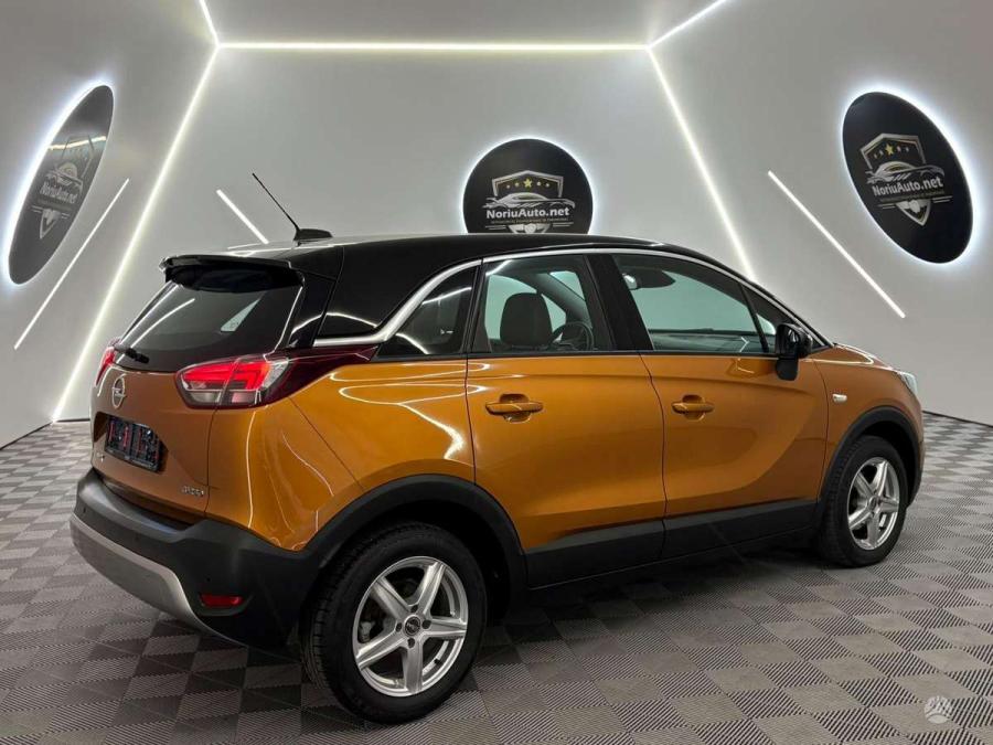 Brown Opel Crossland X 2017 in Marijampole, with an engine capacity of 1.20 L and mileage of 134 thousand km for 8750 €, photo 25 on AUTOMOTO.COM.LV