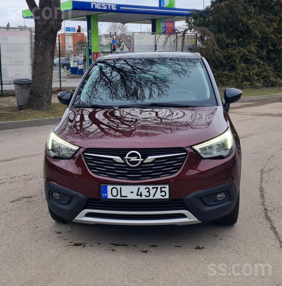 Brown Opel Crossland X 2018 in Jelgava, with an engine capacity of 1.20 L and mileage of 0 thousand km for 8900 €, photo 1 on AUTOMOTO.COM.LV