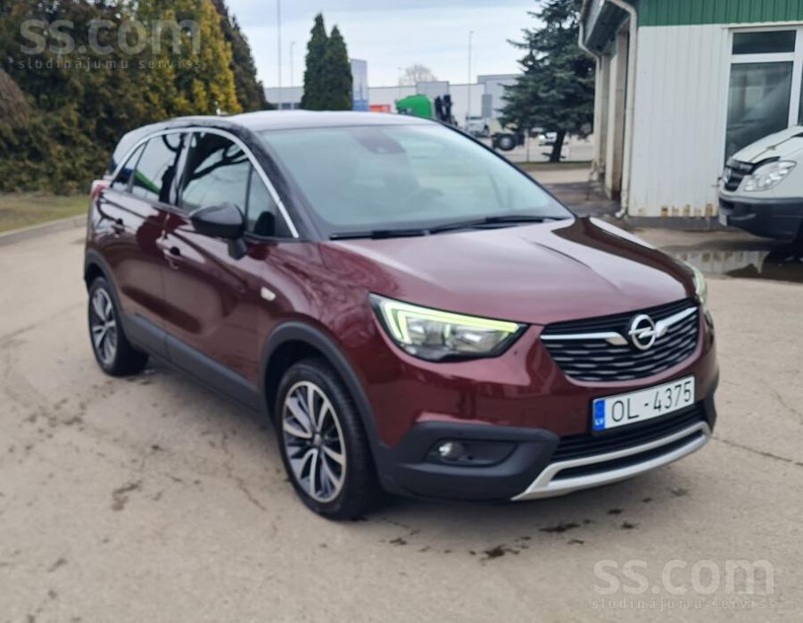 Brown Opel Crossland X 2018 in Jelgava, with an engine capacity of 1.20 L and mileage of 0 thousand km for 8900 €, photo 4 on AUTOMOTO.COM.LV