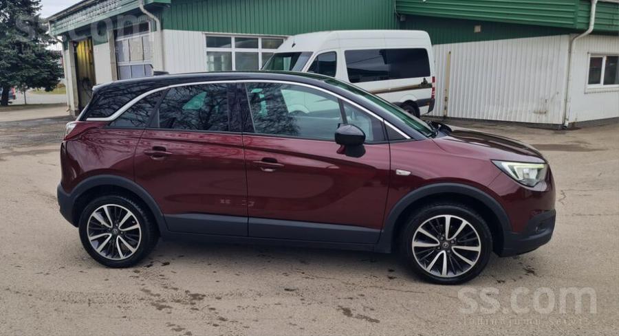 Brown Opel Crossland X 2018 in Jelgava, with an engine capacity of 1.20 L and mileage of 0 thousand km for 8900 €, photo 5 on AUTOMOTO.COM.LV