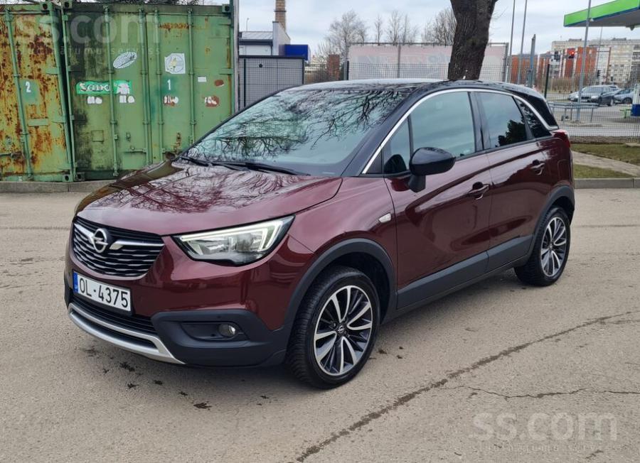 Brown Opel Crossland X 2018 in Jelgava, with an engine capacity of 1.20 L and mileage of 0 thousand km for 8900 €, photo 6 on AUTOMOTO.COM.LV