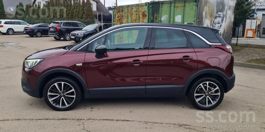 Brown Opel Crossland X 2018 in Jelgava, with an engine capacity of 1.20 L and mileage of 0 thousand km for 8900 €, photo 7 on AUTOMOTO.COM.LV