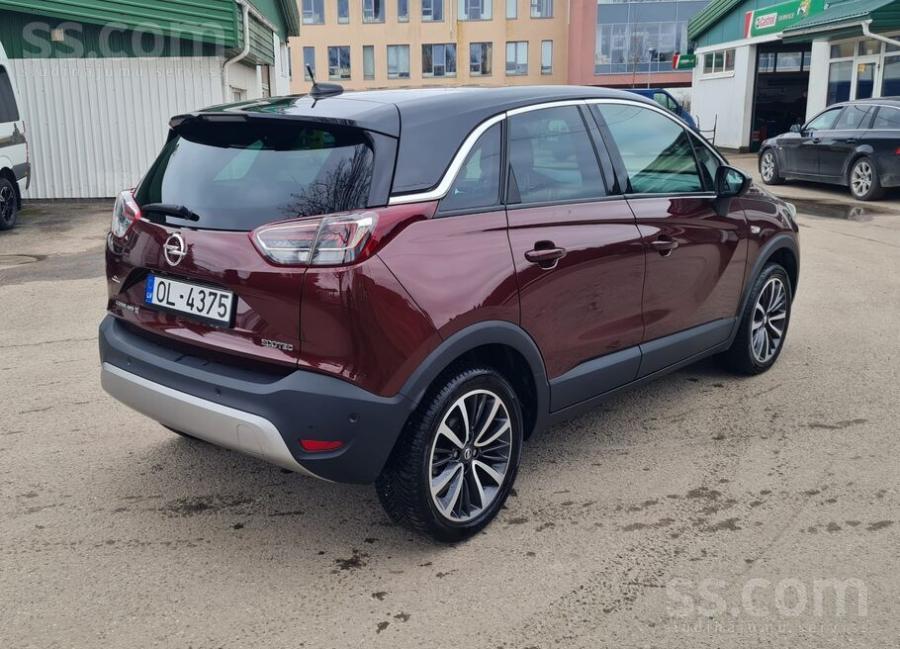 Brown Opel Crossland X 2018 in Jelgava, with an engine capacity of 1.20 L and mileage of 0 thousand km for 8900 €, photo 9 on AUTOMOTO.COM.LV