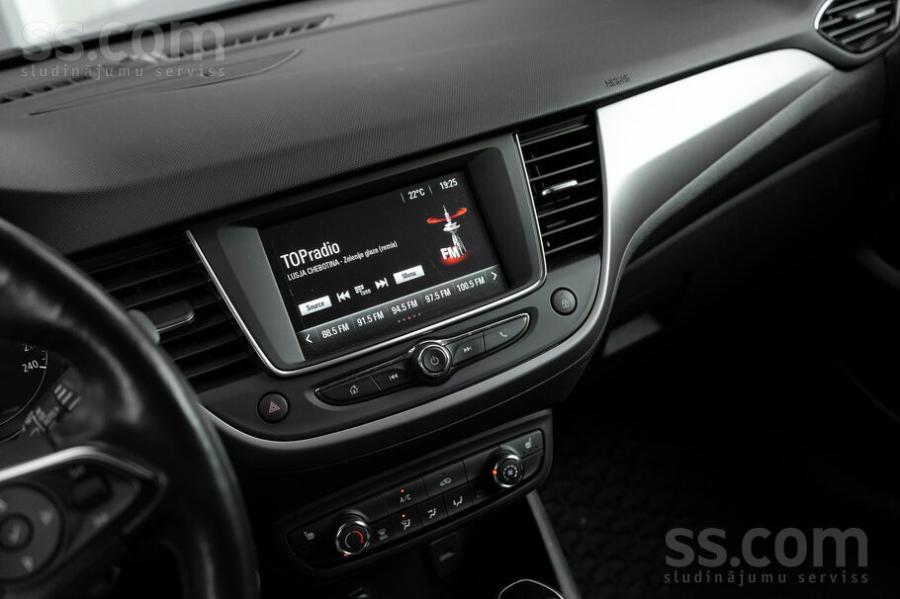 Brūns Opel Crossland X 2023 Rīga, ar dzinēja tilpumu 1.20 L un nobraukumu 45 tūkst. km par 13490 €, foto 26 vietnē AUTOMOTO.COM.LV