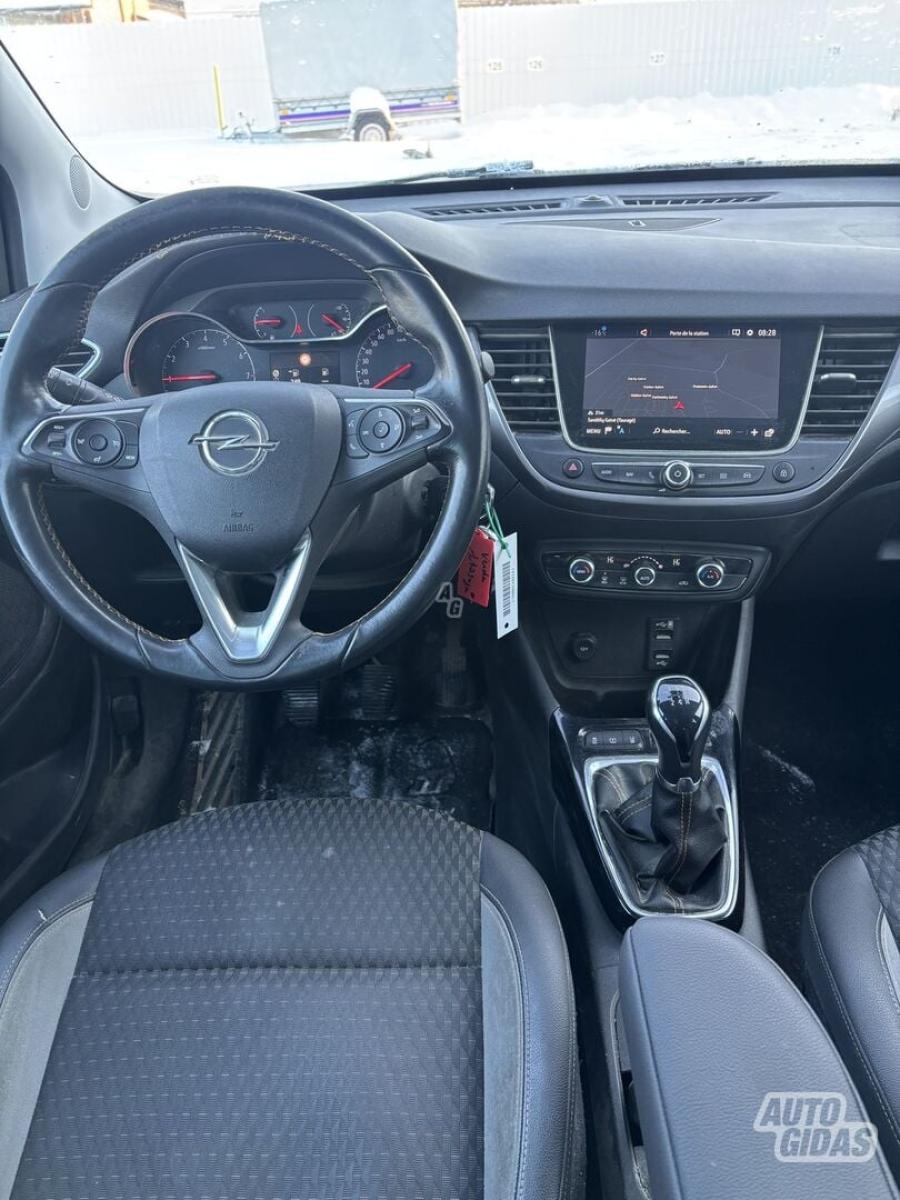 Opel Crossland X 2017 Tauragė, ar dzinēja tilpumu 1.20 L un nobraukumu 120 tūkst. km par 5900 €, foto 12 vietnē AUTOMOTO.COM.LV