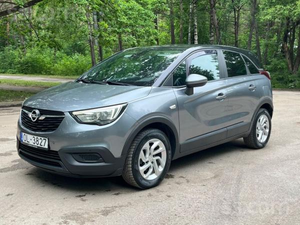Opel Crossland X 2017 in Riga, with an engine capacity of 1.20 L and mileage of 0 thousand km for 8599 €, photo 1 on AUTOMOTO.COM.LV