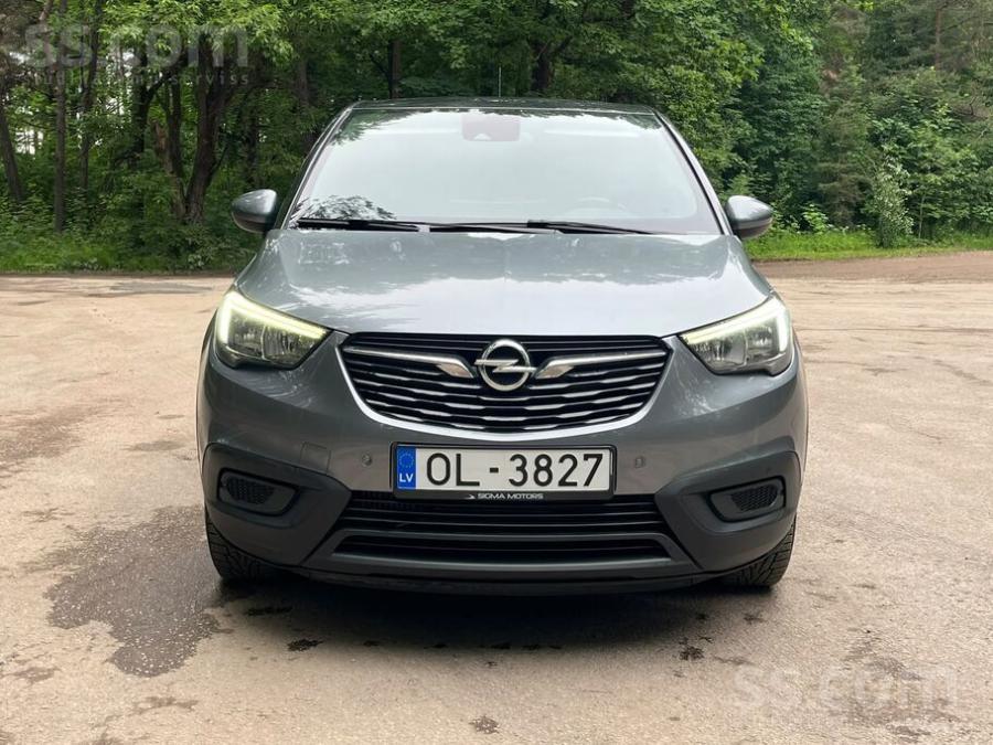 Opel Crossland X 2017 in Riga, with an engine capacity of 1.20 L and mileage of 0 thousand km for 8599 €, photo 9 on AUTOMOTO.COM.LV