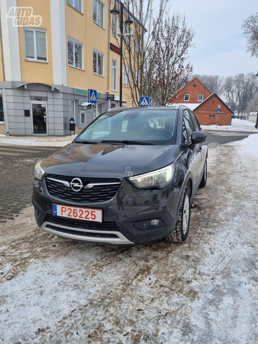 Opel Crossland X 2019 Pasvalys, ar dzinēja tilpumu 1.20 L un nobraukumu 62 tūkst. km par 8850 €, foto 1 vietnē AUTOMOTO.COM.LV