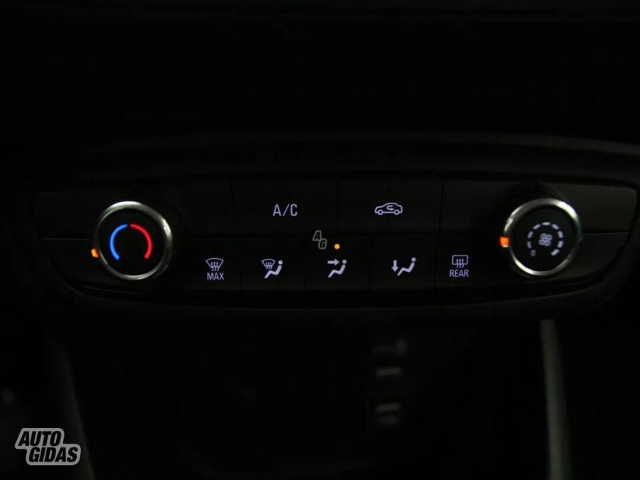 Opel Crossland X 2020 in Vilnius, with an engine capacity of 1.20 L and mileage of 130 thousand km for 9599 €, photo 21 on AUTOMOTO.COM.LV