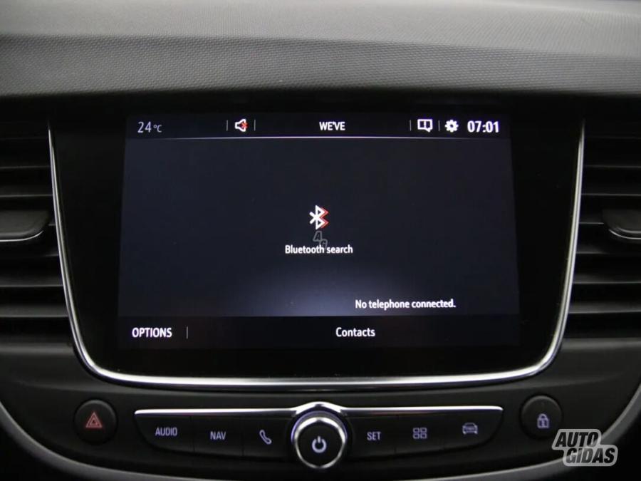 Opel Crossland X 2020 in Vilnius, with an engine capacity of 1.20 L and mileage of 130 thousand km for 9599 €, photo 24 on AUTOMOTO.COM.LV