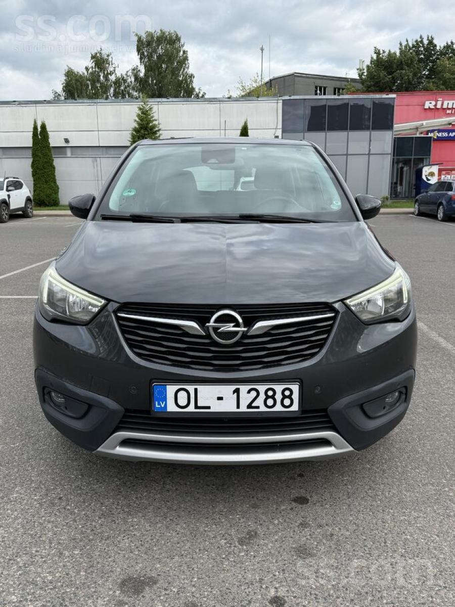 Zaļš Opel Crossland X 2017 Daugavpils, ar dzinēja tilpumu 1.50 L un nobraukumu 164 tūkst. km par 7700 €, foto 1 vietnē AUTOMOTO.COM.LV
