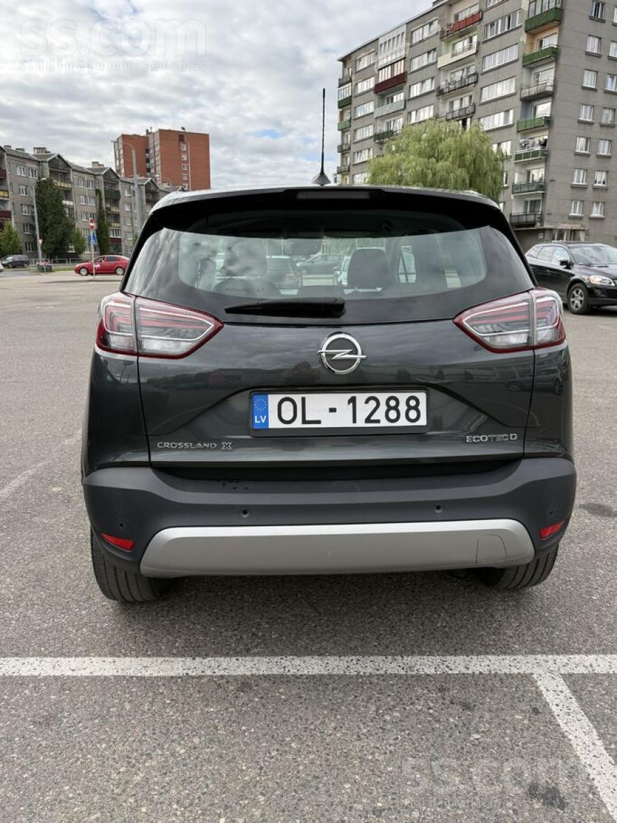Zaļš Opel Crossland X 2017 Daugavpils, ar dzinēja tilpumu 1.50 L un nobraukumu 164 tūkst. km par 7700 €, foto 6 vietnē AUTOMOTO.COM.LV