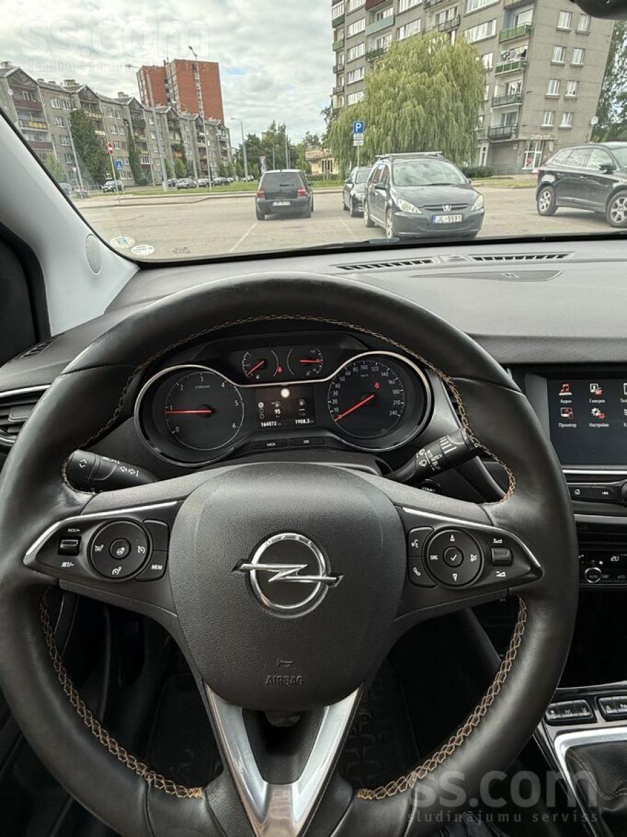 Zaļš Opel Crossland X 2017 Daugavpils, ar dzinēja tilpumu 1.50 L un nobraukumu 164 tūkst. km par 7700 €, foto 7 vietnē AUTOMOTO.COM.LV