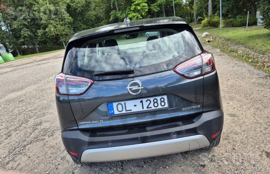 Zaļš Opel Crossland X 2017 Liepāja, ar dzinēja tilpumu 1.50 L un nobraukumu 164 tūkst. km par 7700 €, foto 6 vietnē AUTOMOTO.COM.LV