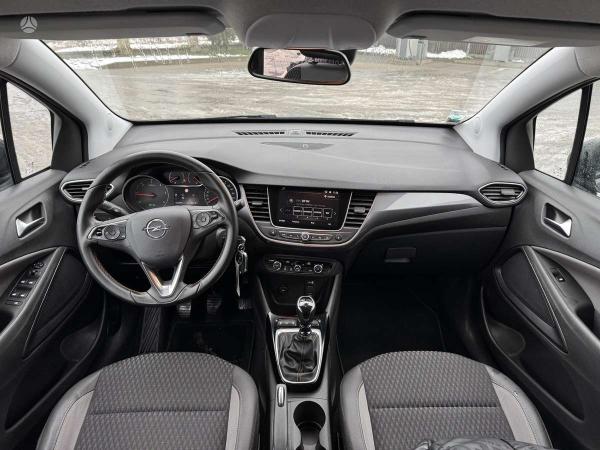 Grey Opel Crossland X 2017 in Taurage, with an engine capacity of 1.56 L and mileage of 182 thousand km for 8000 €, photo 11 on AUTOMOTO.COM.LV
